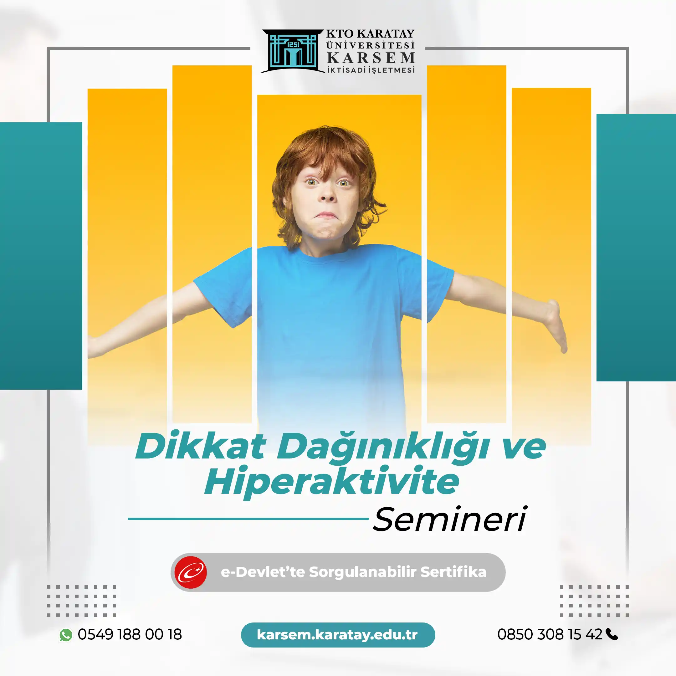 Dikkat Dağınıklığı ve Hiperaktivite Semineri