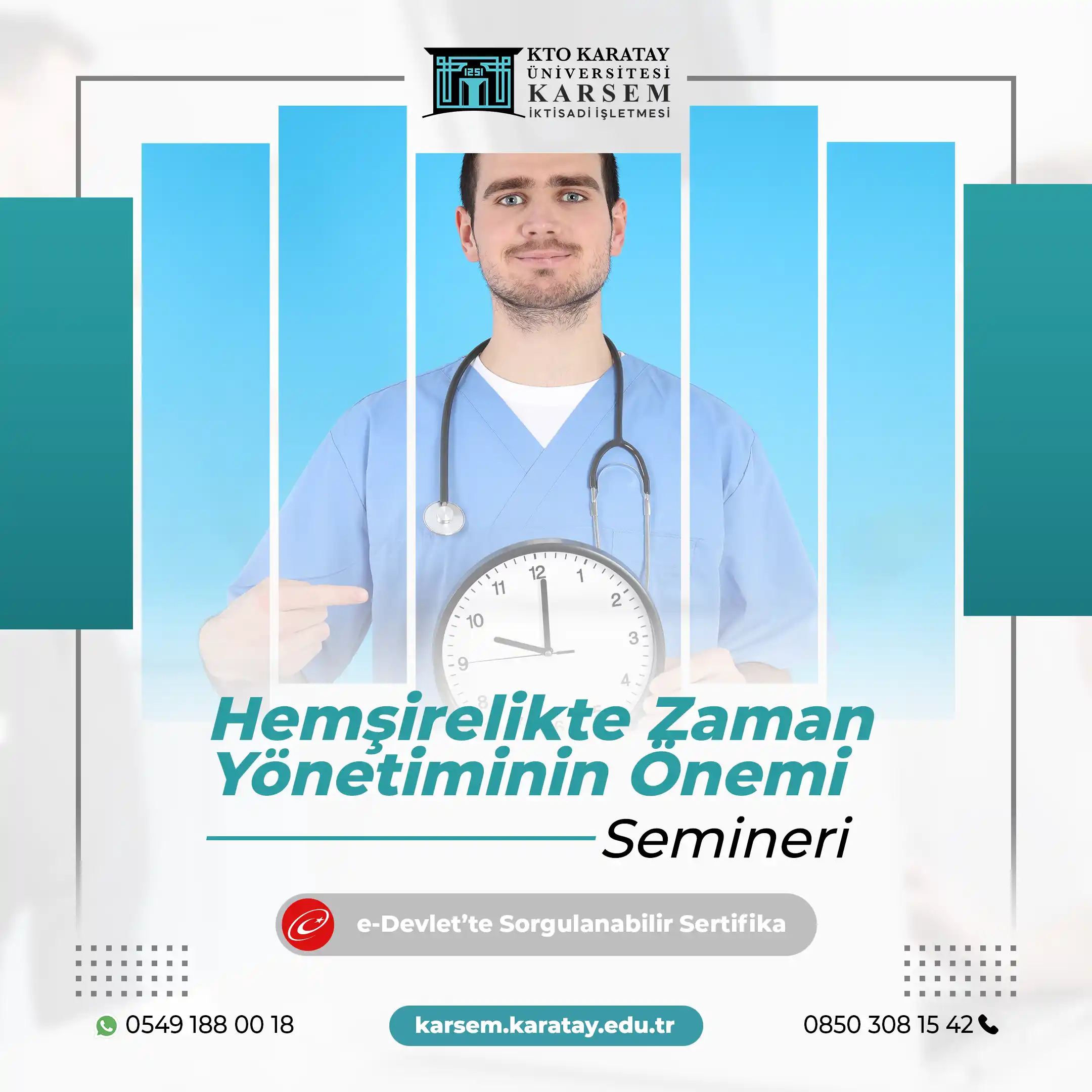 Hemşirelikte Zaman Yönetiminin Önemi Semineri Hemşirelikte Zaman Yönetiminin Önemi Semineri